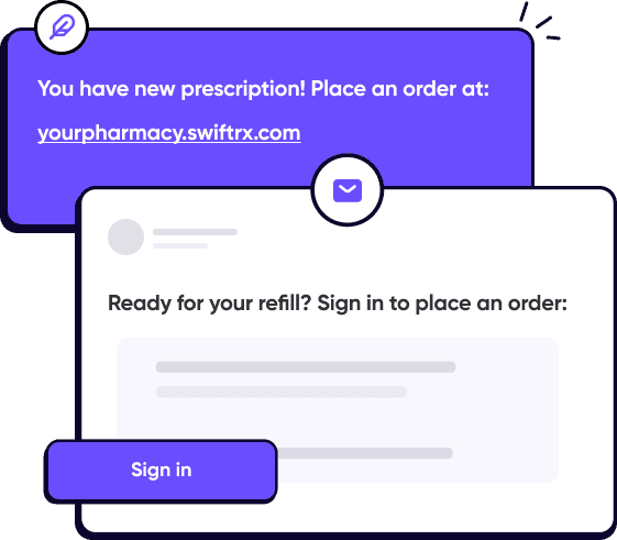 SwiftRx sends notifications & reminders to patients automatically, so ...